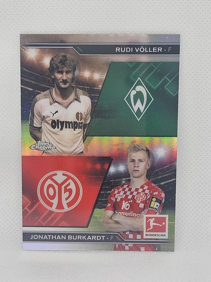 (2) 2024-25 Topps Chrome Bundesliga #HIN-15 Rudi Völler Jonathan ...