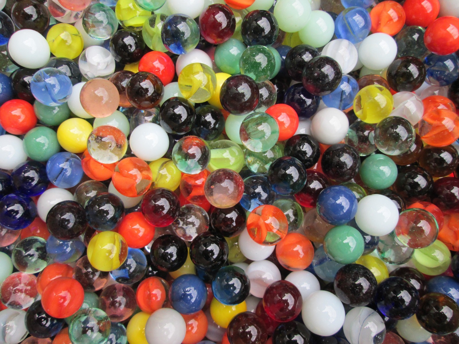 MARBLES BULK LOT 9/16 INCH A GREAT MIX 3 OF POUNDS MARBLES | eBay