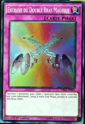 carte YU-GI-OH DRL2-FR015 Entrave Du Double Bras Magique NEUF FR | eBay