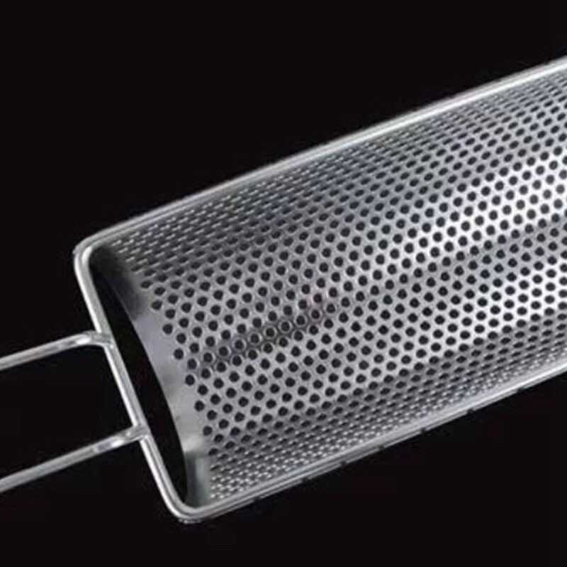 1X(Stainless Steel Fried Basket Long Fry Potato Chip Container Best ...