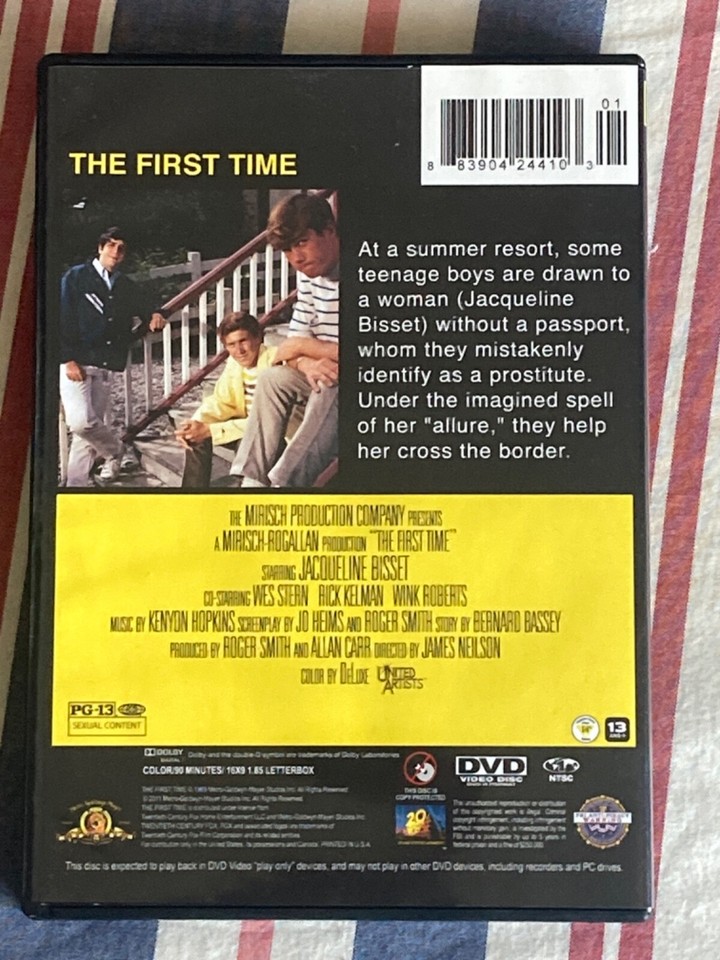 The First Time (DVD, 1969) 883904244103| eBay