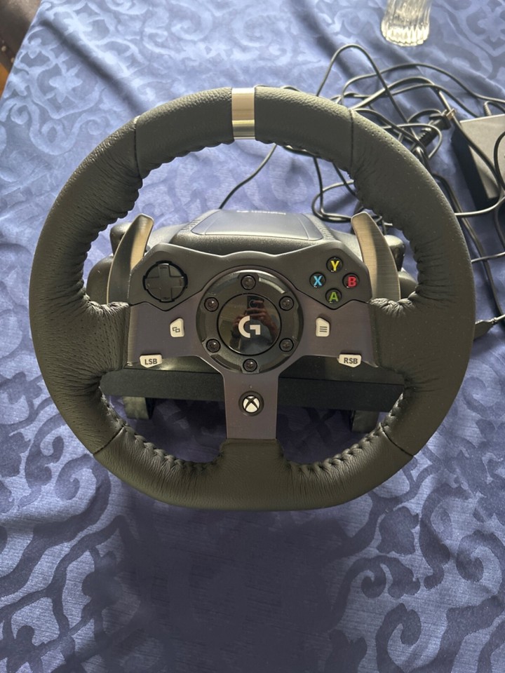 Logitech G920 Driving Force Racing Wheel - Black (941-000121 ...