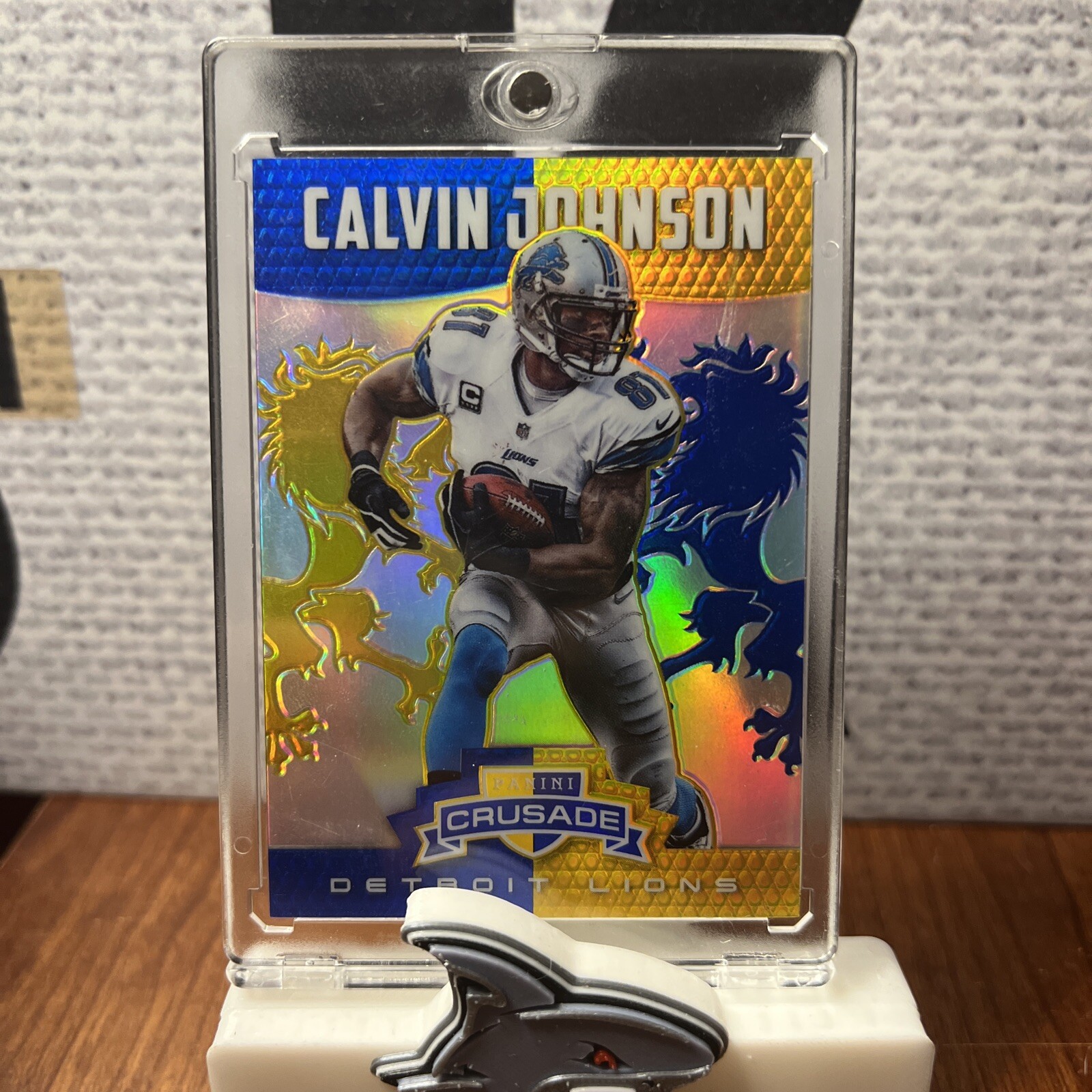 Calvin Johnson 2014 Panini Rookies & Stars Crusade Refractor Detroit ...
