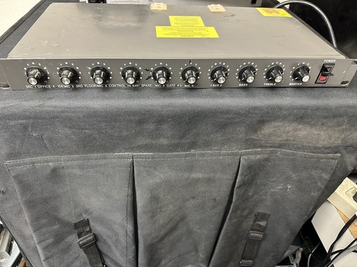 Dukane 2A69 Vintage Mic Preamp Amplifier Summing Mixer 8-channel EQ ...