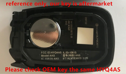 Replacement for 2021 22 CHEVY SPARK EQUINOX SMART KEY REMOTE FOB HYQ4AS ...