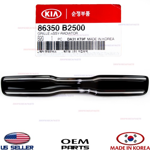 Genuine Radiator Bumper Hood Grille OEM Kia Soul 2017-2019 86350B2500 ...