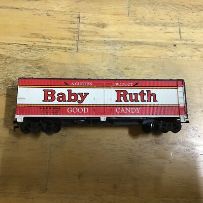 HO Scale "Baby Ruth" NADX 5342 Forty Foot Reefer Freight Train Box Car ...