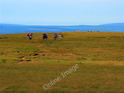 Photo 6x4 Walkers on the Fan Llia Ridge c2009 | eBay UK