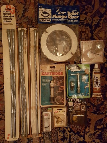Supply Lines, Flange Riser, Faucet Reamer, Needle Valve for Kitchen and ...