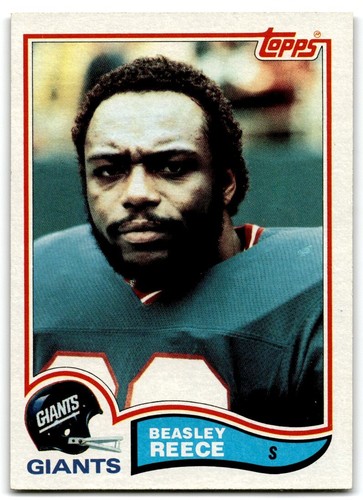 1982 Topps Beasley Reece New York Giants #431 | eBay