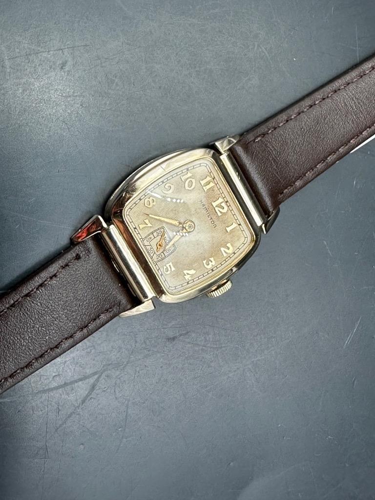 1930s Hamilton Reagan 10kt GF Cal.987a Dress Watch. | eBay