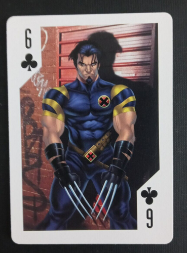 2003 Marvel X-Men Playing Card Wolverine 6 Clubs | eBay