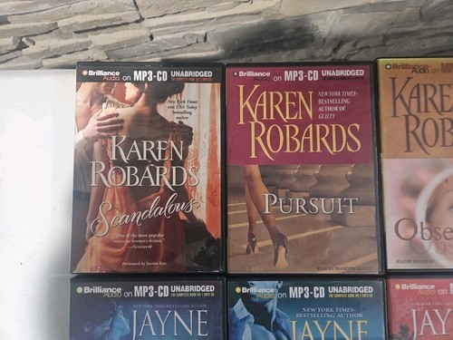 18 Brilliance Audiobooks Julie Garwood, Amanda Quick, Karen Robards ...