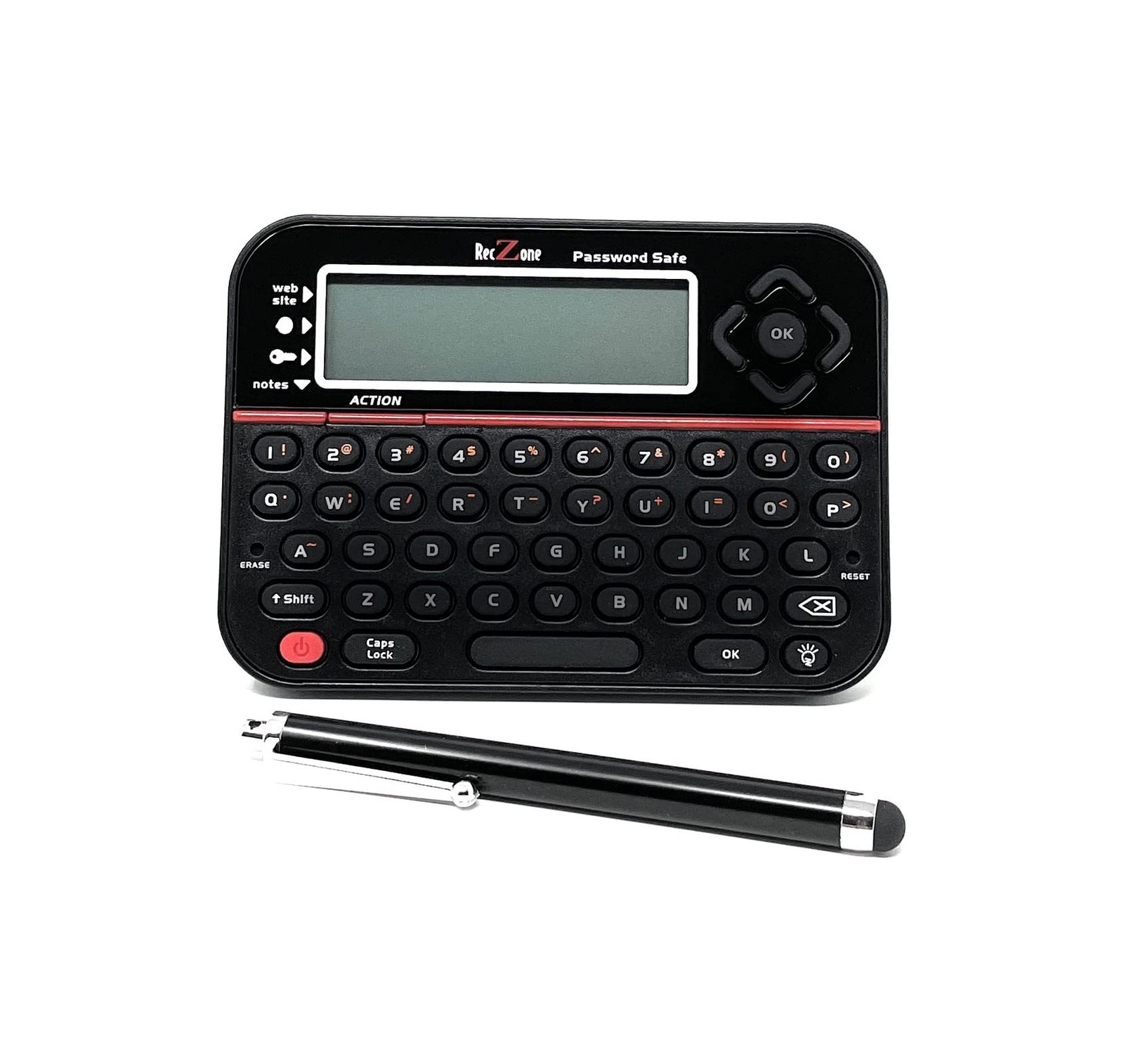 RecZone LLC Password Safe Electronic Storage Organizer Keeper Device ...