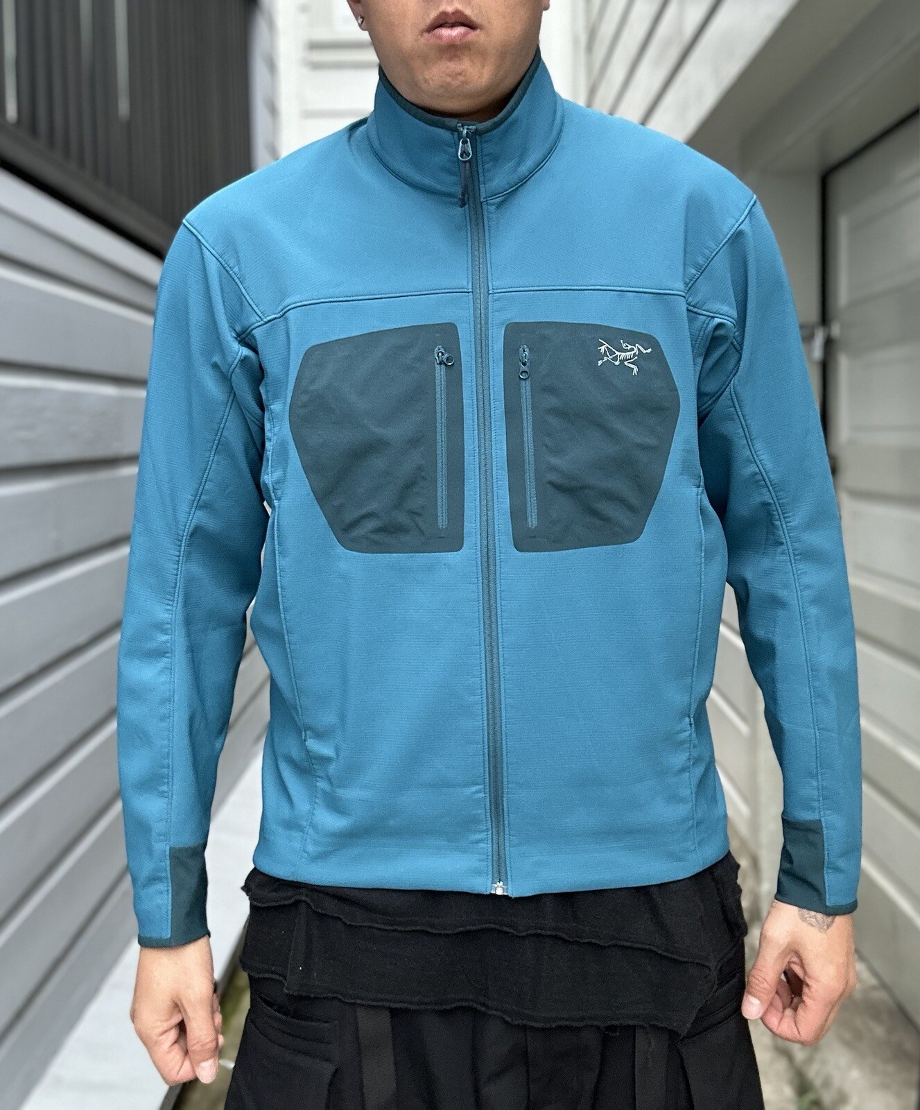 Vintage Arcteryx Gamma Soft shell Jacket Coat Aqua Bl… - Gem