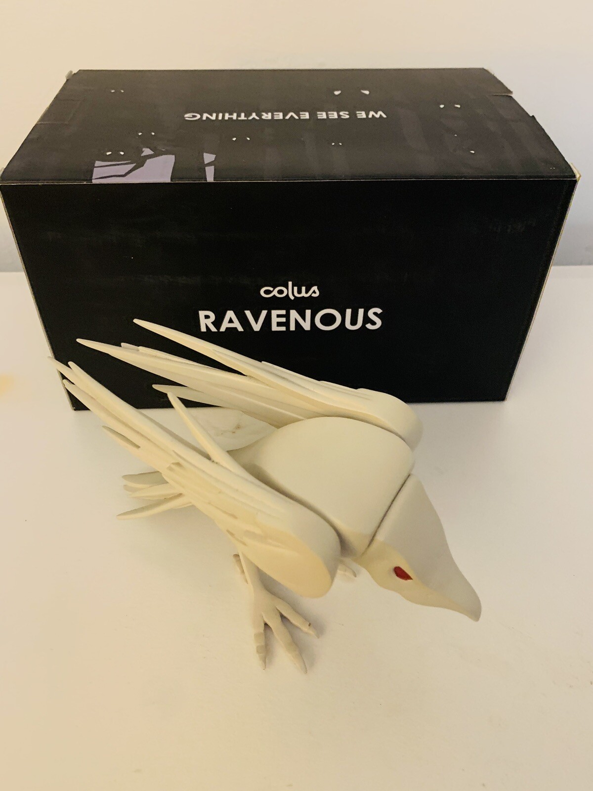 Kid Robot Colus Ravenous White Edition Vinyl Figure | eBay