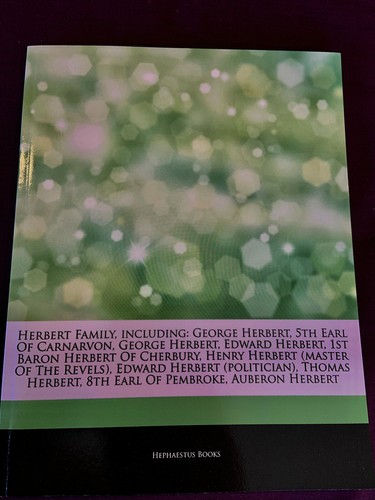 Articles on Herbert Family, Including : George Herbert, and More 2011 ...