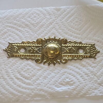 Drawer Pulls - Brass Back Plates