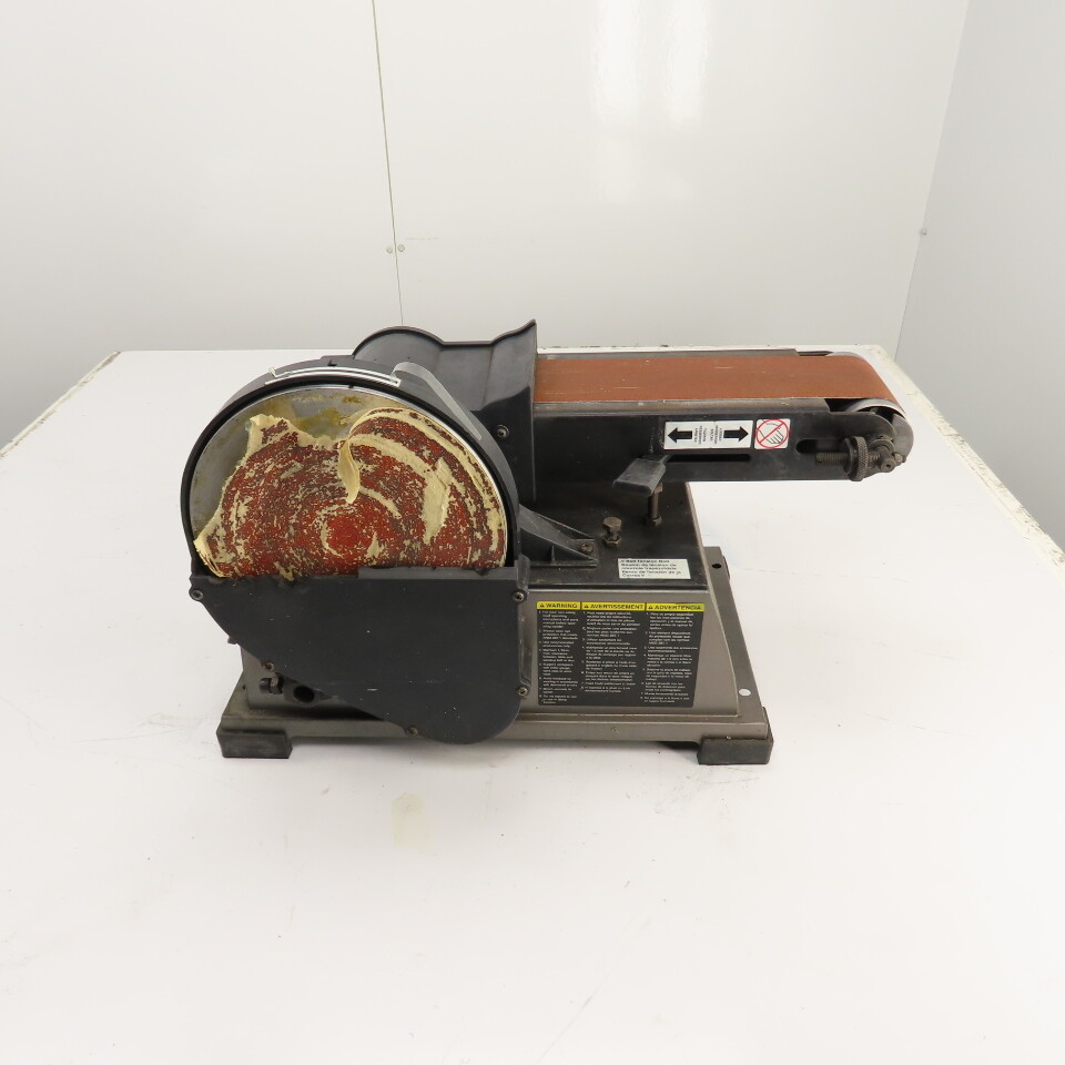 Hitachi SB 10Y 4" x 8" Disc/Belt Combo Sander Grinder 120V 1PH 5.5A ...