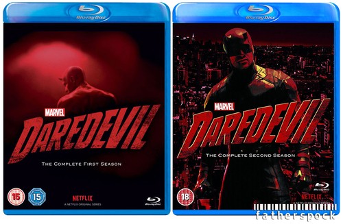 MARVEL'S DAREDEVIL Complete Season 1 & 2 [Blu-ray Set] Netflix Series ...