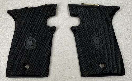 Star Firestar Black Rubber Grips - No Mounting Screws | eBay