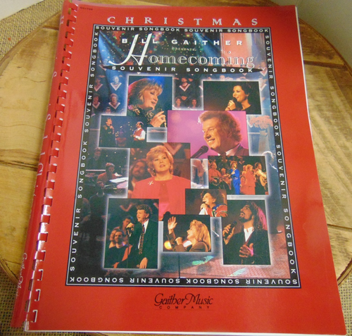 Bill Gaither Christmas Homecoming Souvenir Songbook 1998 Music with ...