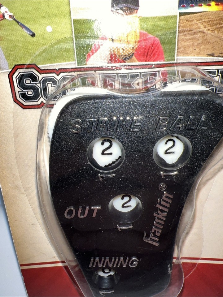Franklin Umpire Scorekeeper Indicator Pocket Baseball Softball. New | eBay