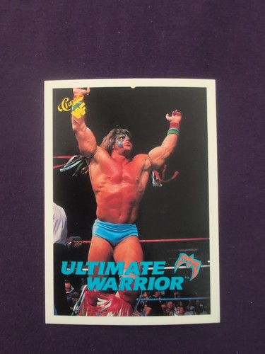 1990 Classic WWF Ultimate Warrior Card #106 | eBay