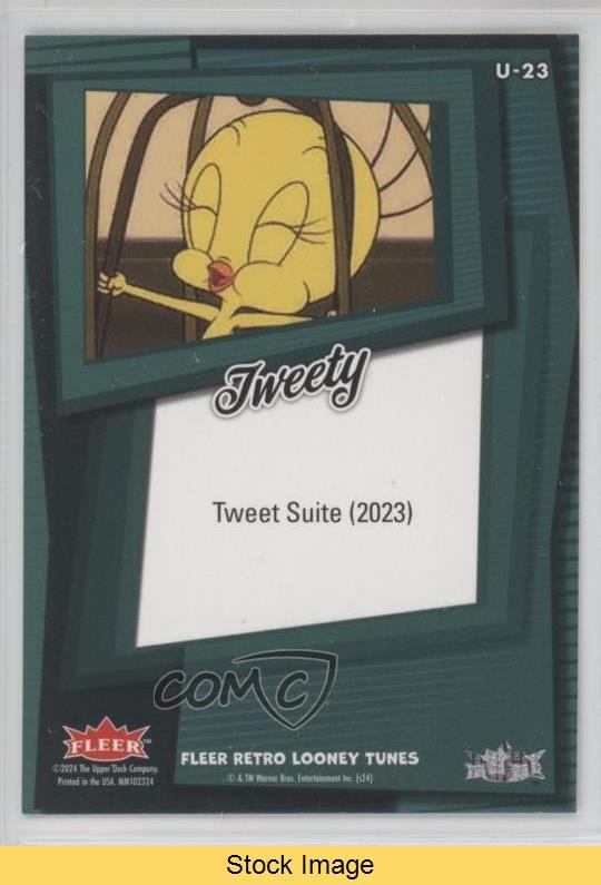 2024 Fleer Retro Looney Tunes Fleer Ultra Tweety Bird Tweety #U-23 READ ...