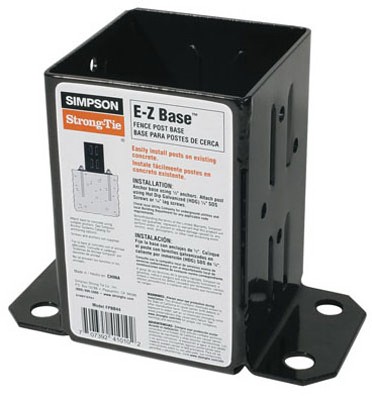 EZ Retro Fit Fence Post Base -FPBB44 | eBay.de