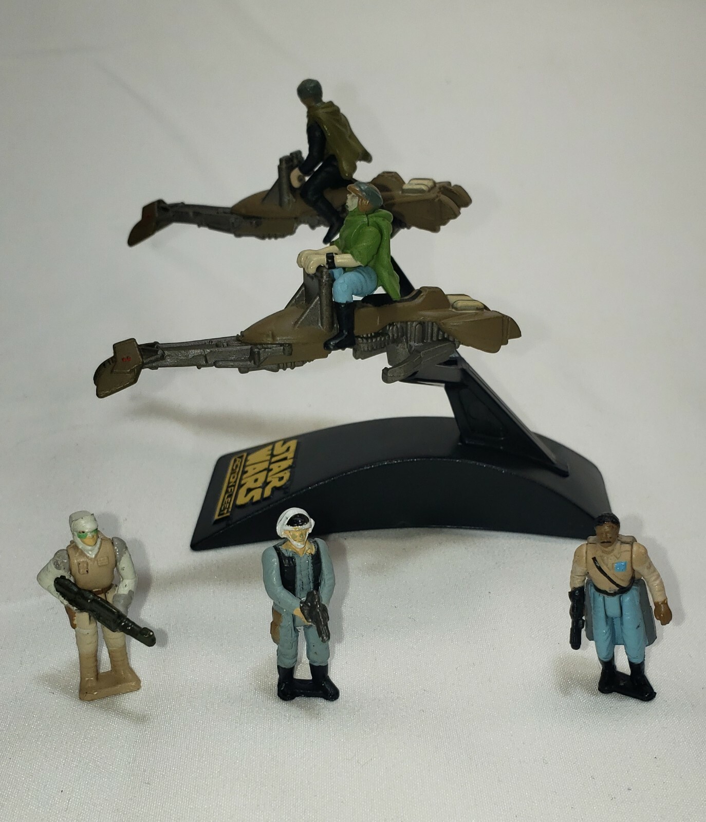 Star Wars 1996 LFL GTI Die-Cast IMPERIAL SPEEDER with Stand and 5 ...