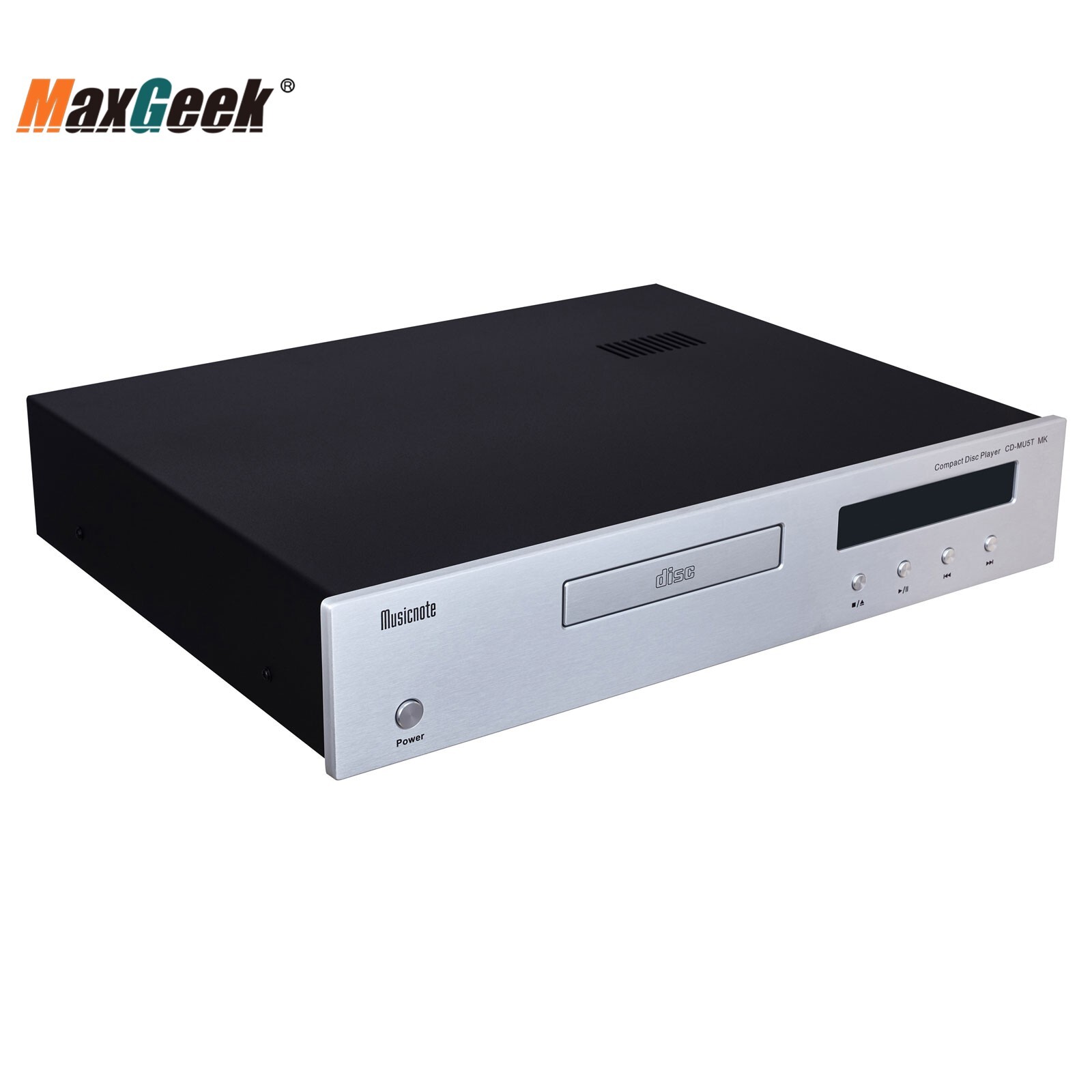 Musicnote CD-MU5T MK Upgraded Compact Disc Player Tube CD Player ...