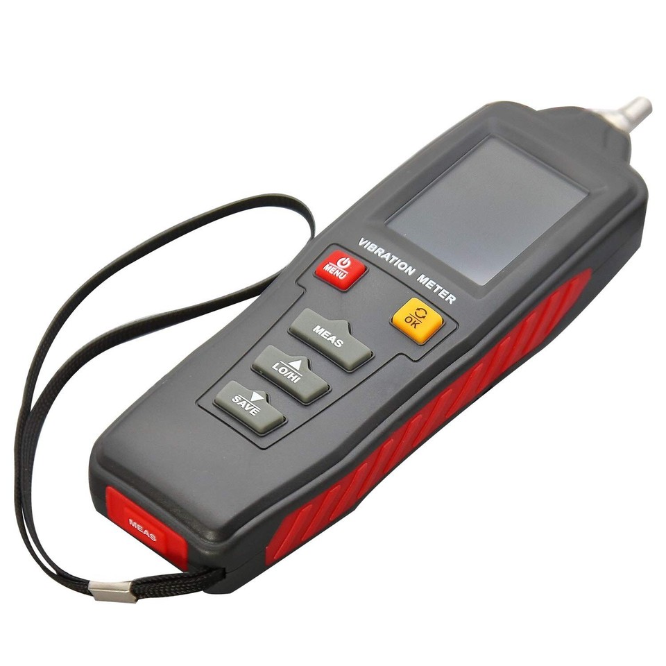Digital Vibration Meter Vibrometer Handheld Vibration Analysis ...