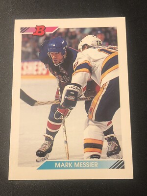 1992-93 Bowman Mark Messier #113 HOF | eBay