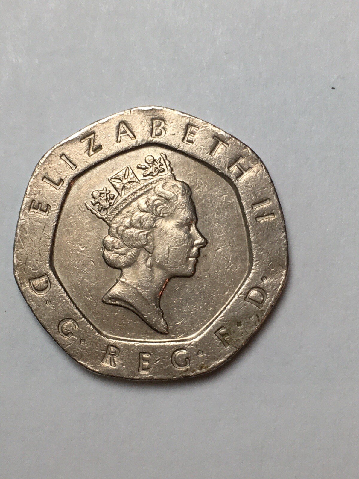 1995 United Kingdom Queen Elizabeth II 20 Pence Coin | eBay