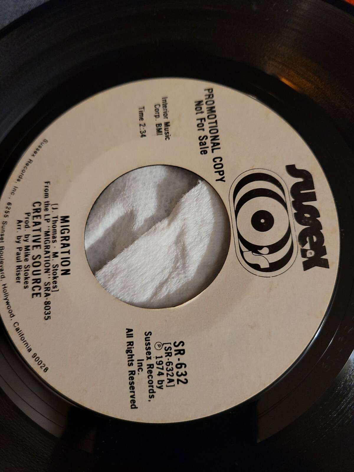 CREATIVE Source Migration Sussex Promo SR-632 1974 EX | eBay