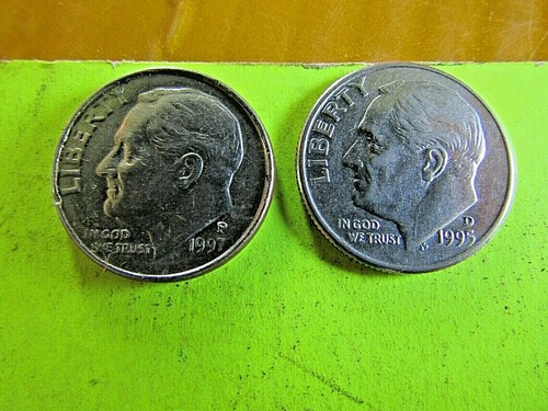 1997 P SMOOTH EDGE DIME | eBay