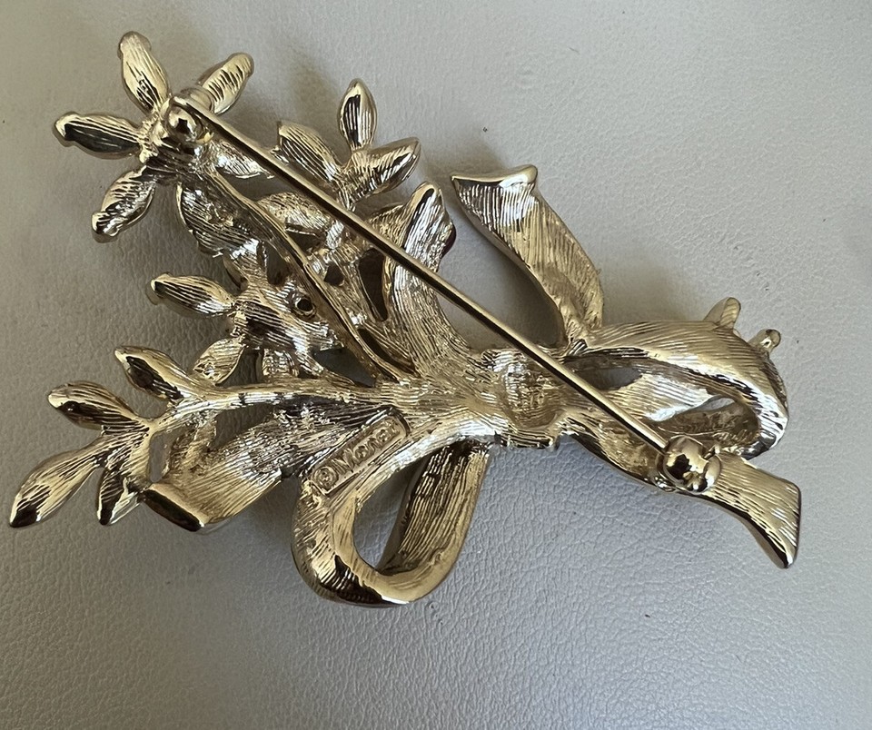 Monet Flower Brooch | eBay