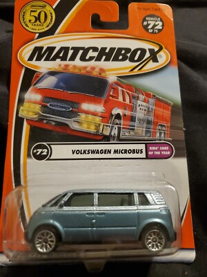 Matchbox 50th Anniversary #72 Volkswagen Microbus | eBay