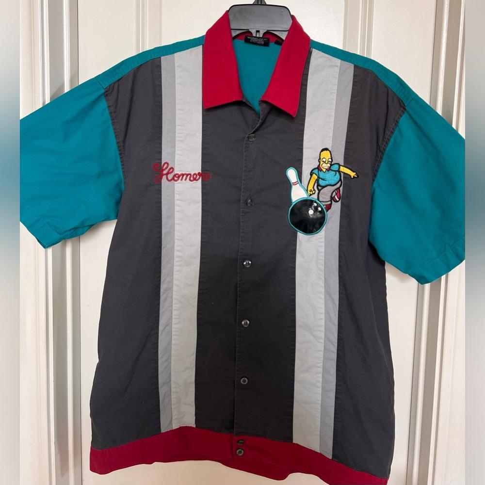Vintage Disney Homer Simpson Springfield Bowlarama bo… - Gem