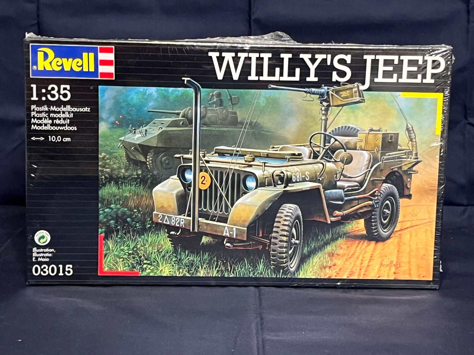 Willy's Jeep 1/35 Scale Revell Model Kit | eBay