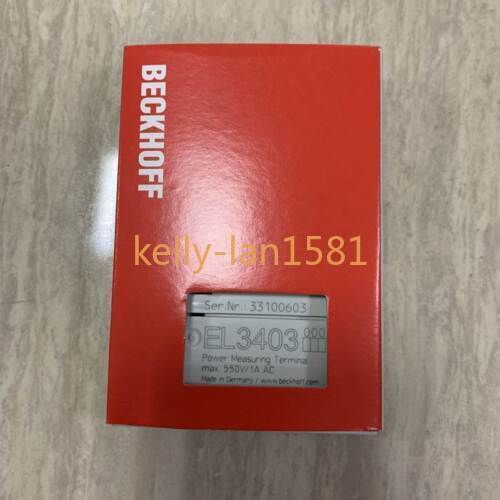 100% Test 1PC New BECKHOFF EL3403 PLC in Box Expedited Shipping | eBay