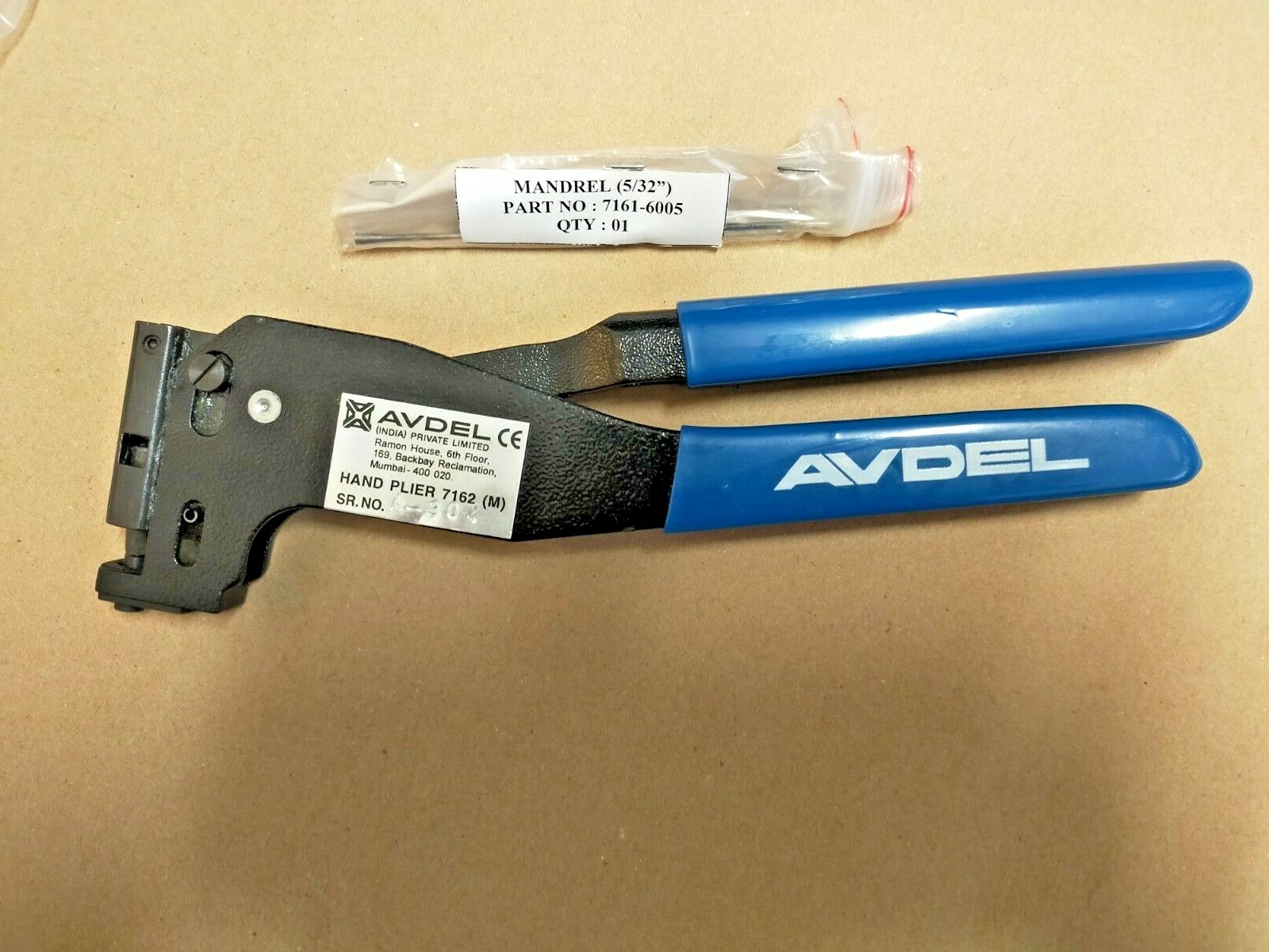 Avdel 7162 M 5/32" Hand Riveter Aviation Tool Ex Military Stock | eBay