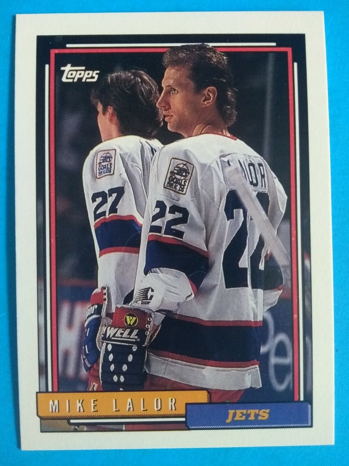 #140 Mike Lalor - Topps 1992-93 (VG) | eBay