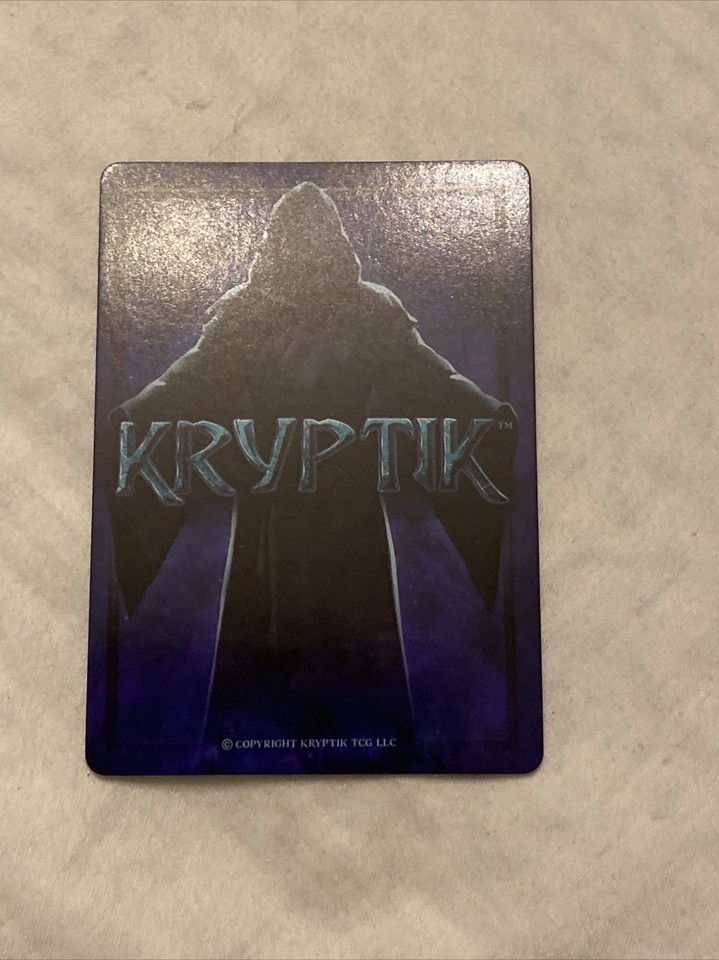 Kryptik Tcg Gen Con eBay Promo Juturna, Mystic Queen Cosmic Foil | eBay