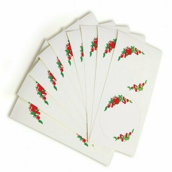 Norpro 48 pc Round Canning Food Mason Jar Labels - Identify Date Canned ...