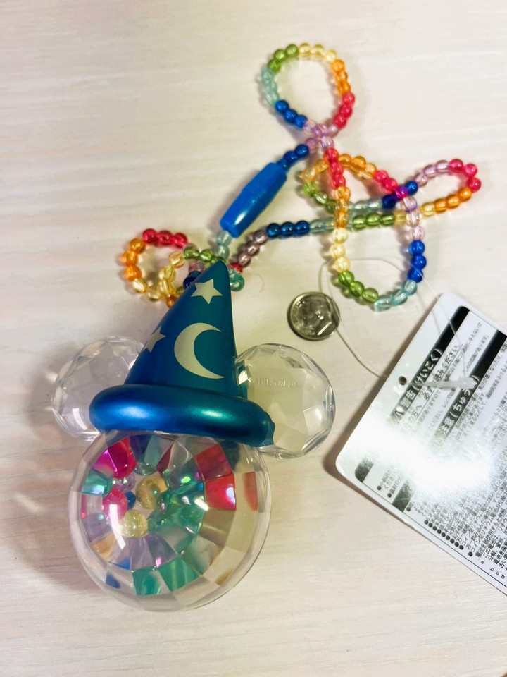 Tokyo Disney Resort Mickey Mouse Sorcerer light up necklace BNWT pre ...