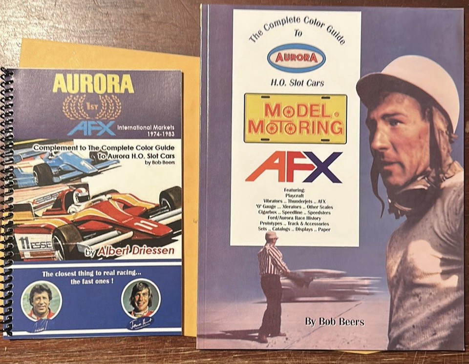 The Complete Color Guide to Aurora H. O. Slot Cars AFX, +Foreign Book ...