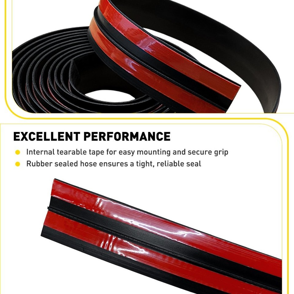 30MM x 3M Car Roof Windshield Rubber Seal Strip T-shape Molding ...
