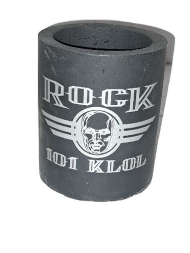 KLOL 101 FM Houston rock n roll 1980s Silver / Chrome Head BUDWEISER ...